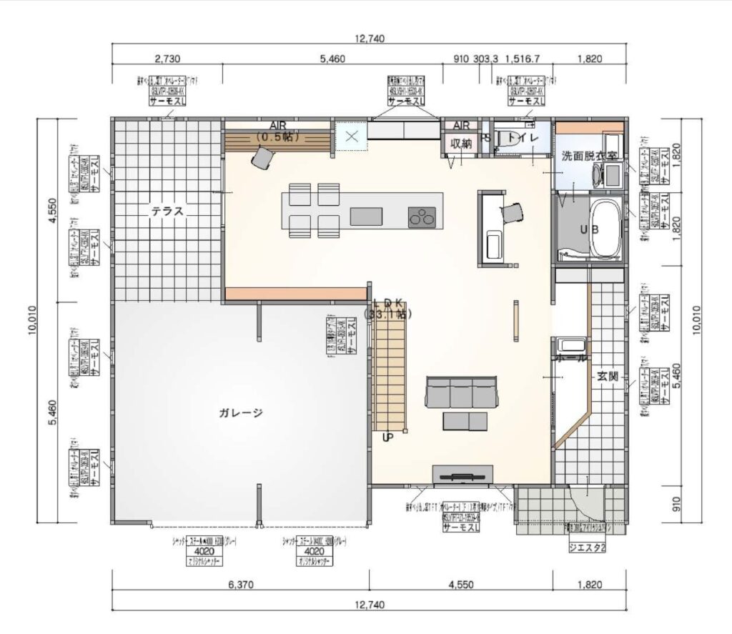 【ガレージハウス】間取り図17選・おしゃれな実例を大公開｜平屋・2台・3台も | 群馬の新築注文住宅はハグデザイン一級建築士事務所へ